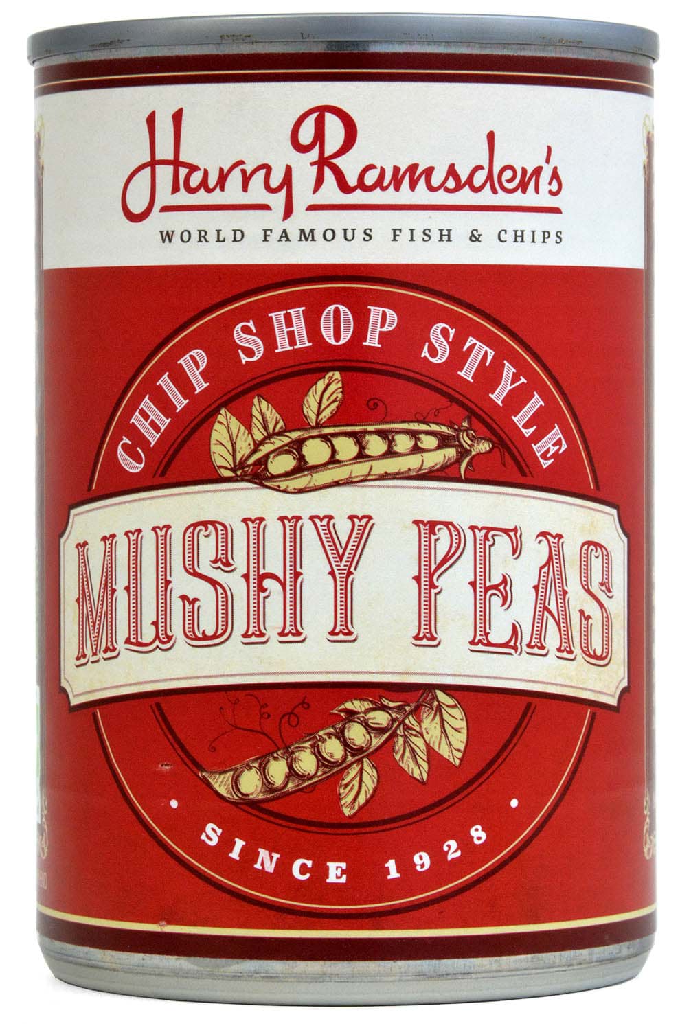 Michelles Specialities. Harry Ramsdens Chip Shop Style Mushy Peas 300g
