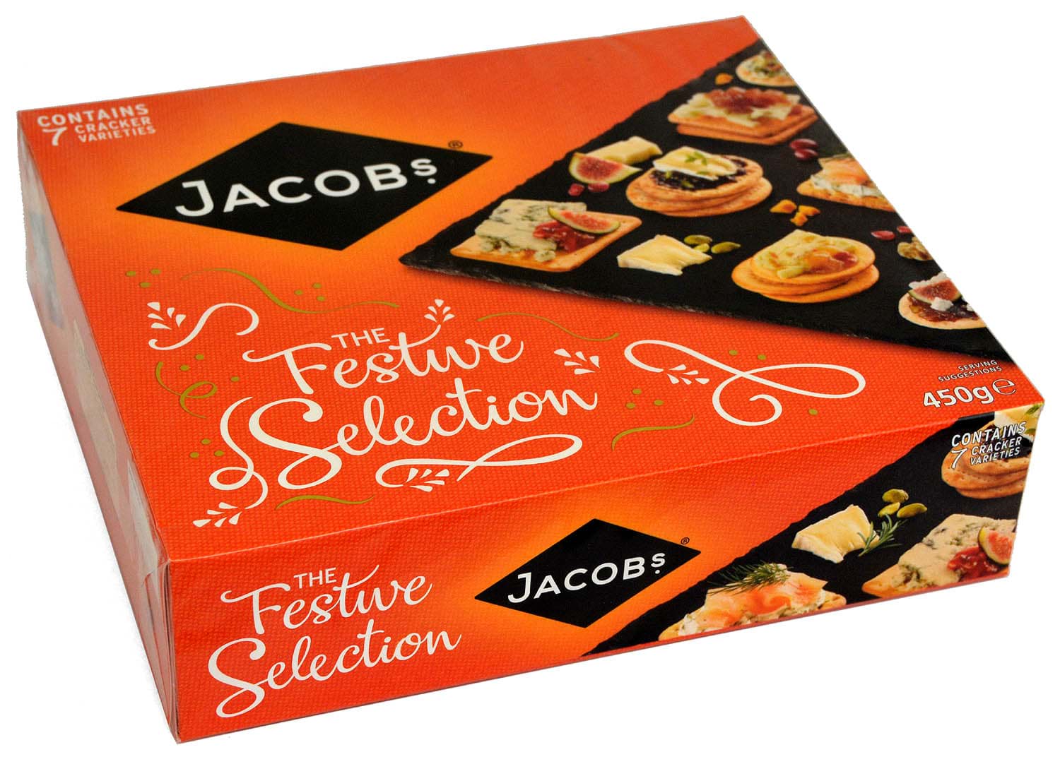 Michelles Specialities. Jacobs Christmas Crackers 450g Festive Selection